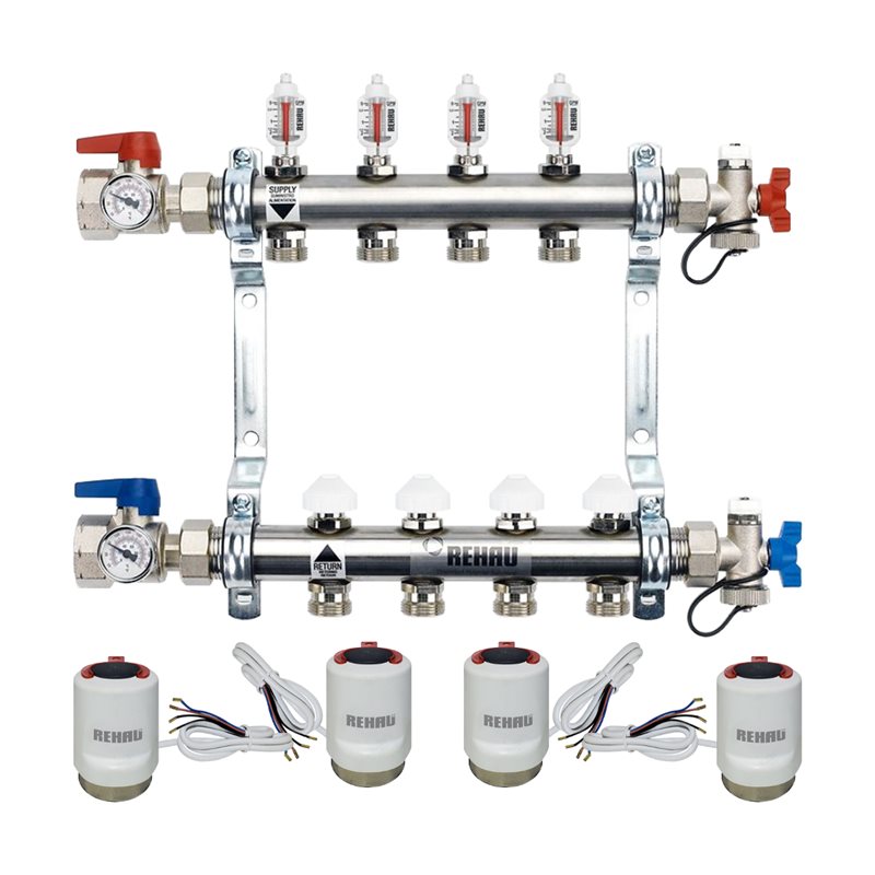 Manifold and actuator Rehau