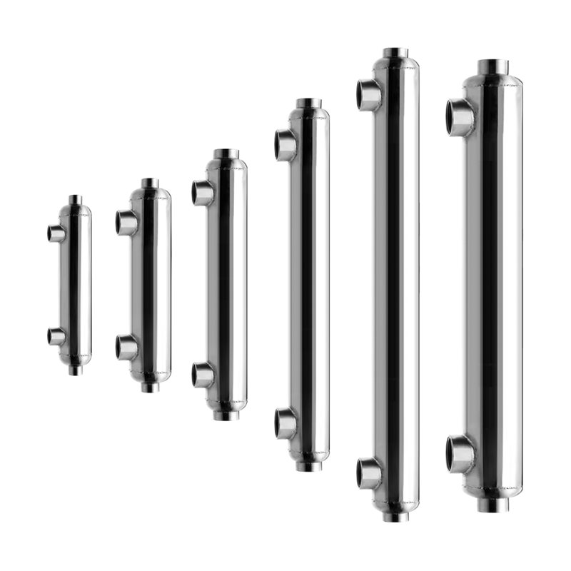 Titanium shell and tube heat exchanger for salt water swimming pool and spa