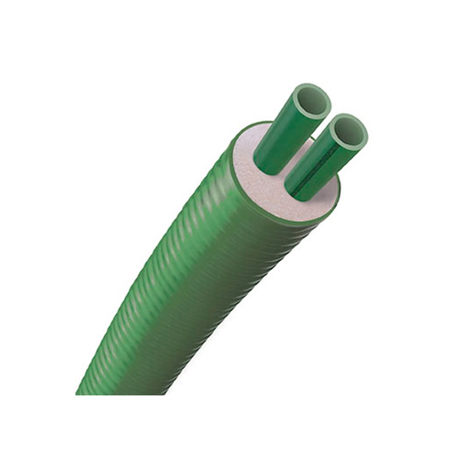 Conduit double isolé 1" PEX SDR9 ThermoPEX Central Boiler au pied