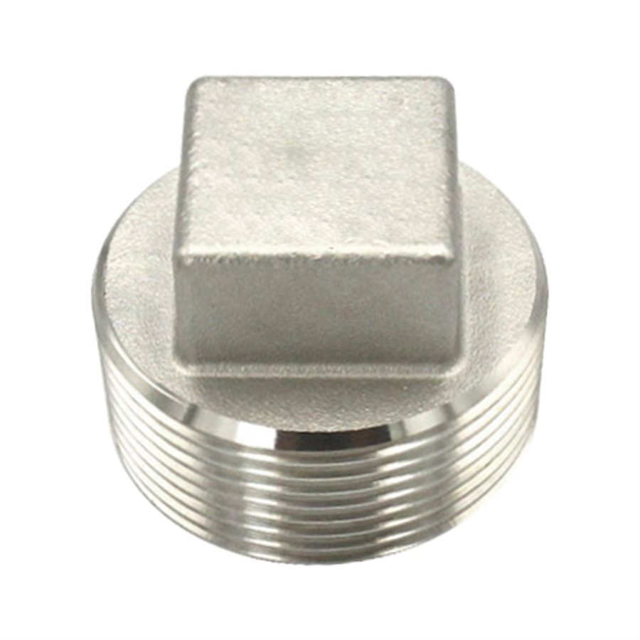 Plug 1-1 / 2" stainless steel
