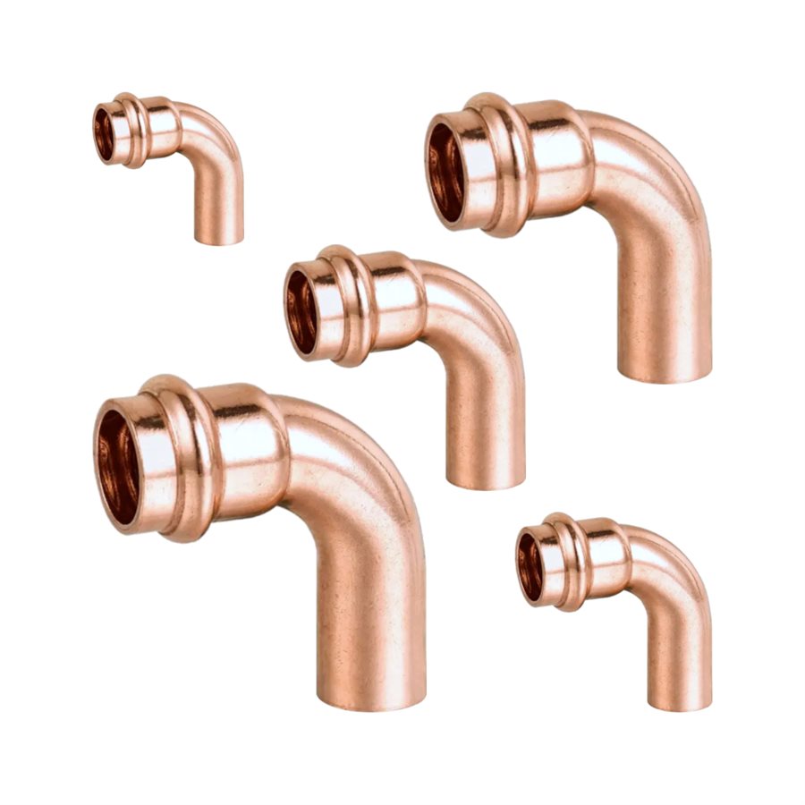 Press copper fittings