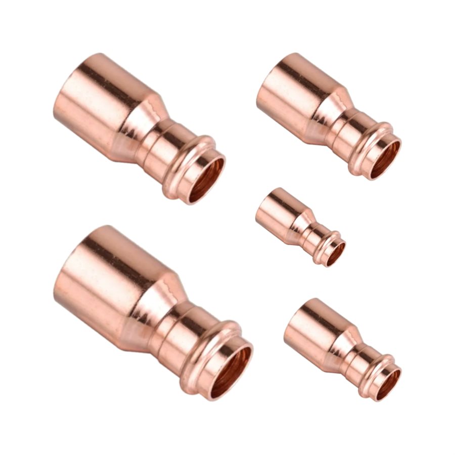 Press copper fittings