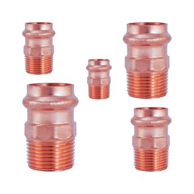 Press copper fittings
