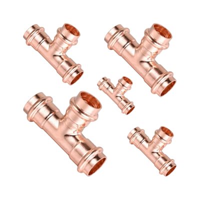 Press copper fittings